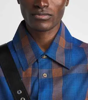 VIVIENNE WESTWOOD Cotton Flannel Check Achilles Overshirt