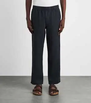 SAMSØE SAMSØE Sajabari Straight Leg Linen Trousers