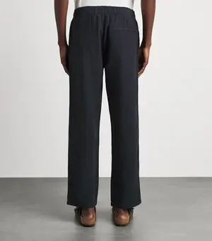 SAMSØE SAMSØE Sajabari Straight Leg Linen Trousers