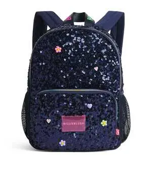 BILLIEBLUSH Sequin Backpack - Navy