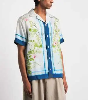 CHE Silk Bloom Print Shirt