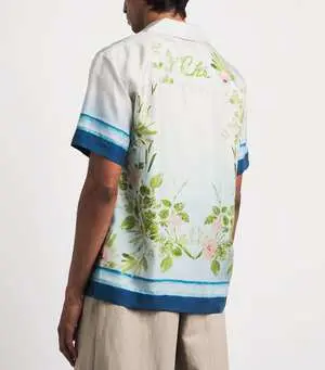 CHE Silk Bloom Print Shirt