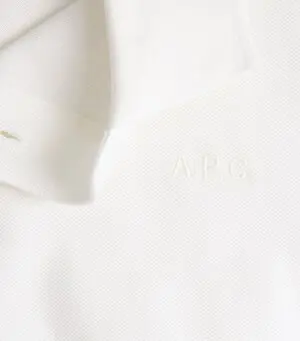 A.p.c. Cotton Logo Polo Shirt