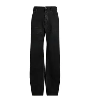 Rick Owens Geth Wide-leg Jeans - Black