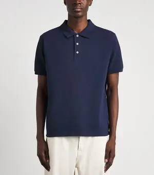 A.p.c. Cotton Logo Polo Shirt