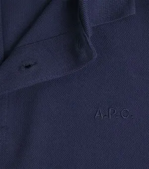 A.p.c. Cotton Logo Polo Shirt