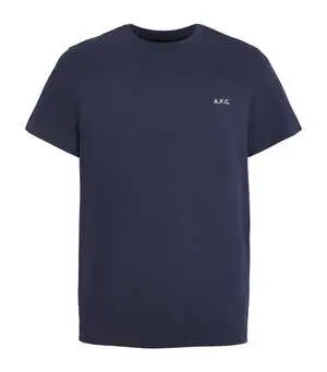 A.p.c. Cotton Logo Oliver T-shirt