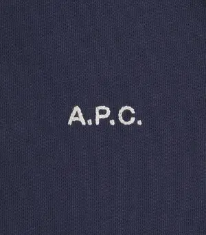 A.p.c. Cotton Logo Oliver T-shirt