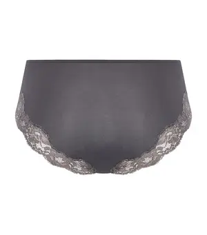 Hanro Lace-trim Midi Briefs