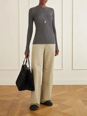 Arch4 Ribbed Cashmere Sweater
