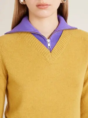 MAISON MARGIELA Ribbed Wool-blend Sweater