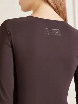 MAISON MARGIELA Stretch-jersey Bodysuit