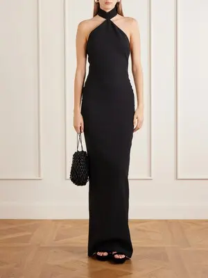 GIANVITO ROSSI 70 Velvet Sandals