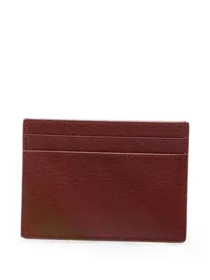 Saint Laurent Logo-print Leather Cardholder