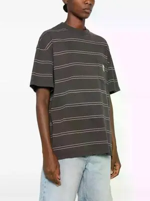 Carhartt Work In Progress Striped Pocket T-shirt