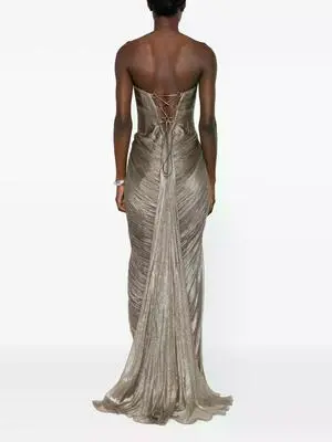 MARIA LUCIA HOHAN Zephyra Side-slit Maxi Dress