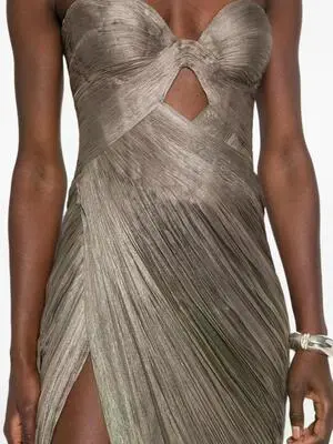 MARIA LUCIA HOHAN Zephyra Side-slit Maxi Dress