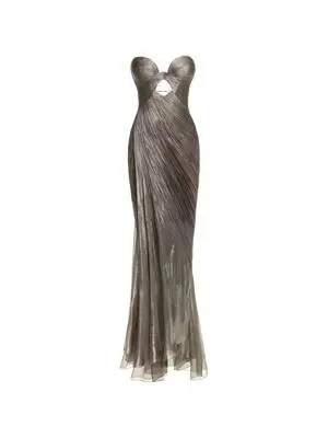 Maria Lucia Hohan Metallic Evening Dresses