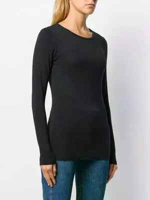 Majestic Filatures Fine Knit Jumper - Blue
