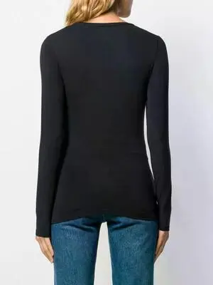Majestic Filatures Fine Knit Jumper - Blue
