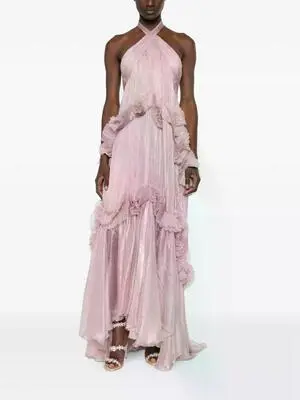 MARIA LUCIA HOHAN Zadie Ruffled Maxi Dress