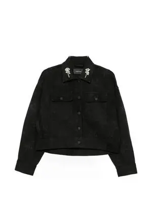 Simone Rocha Collar-embellished Jacket