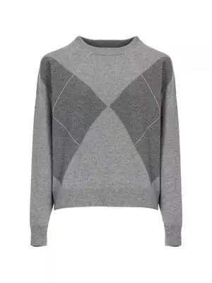 Peserico Argyle-knit Sweater