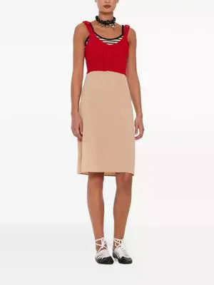 LA FETICHE Eleni Knitted Bralette Slip Mini Dress