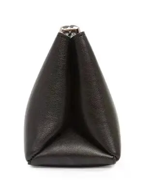Vera Wang Grained Leather Clutch Bag