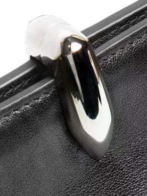 Vera Wang Grained Leather Clutch Bag
