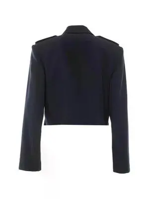 Pinko Epaulette Cropped Jacket