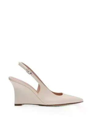STUART WEITZMAN Vinnie Wedge Sandals - Neutrals