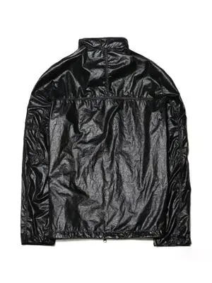 Stone Island Logo-patch Crinkled-finish Jacket