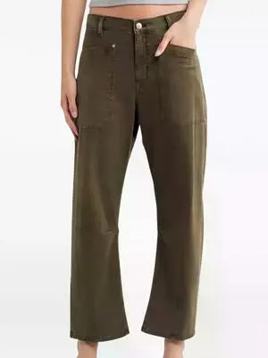 DL1961 Bilie Easy Barrel-leg Trousers