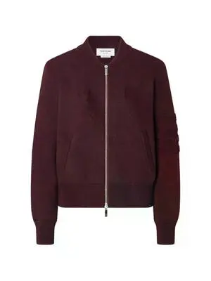 Thom Browne 4-bar Milano-stitch Bomber Jacket - Red