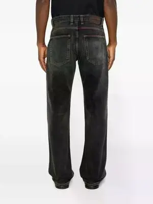 Emporio Armani Zip-up Straight-leg Jeans
