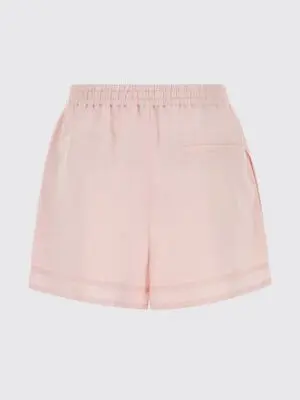 Le Kasha Linen Shorts With Elasticated Drawstring Waist