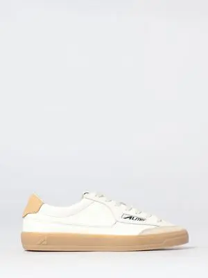 AUTRY Windscape Bi Leather Low-top Sneakers With Rubber Sole - Brown
