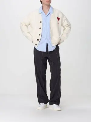 AMI Paris Striped Cotton Shirt
