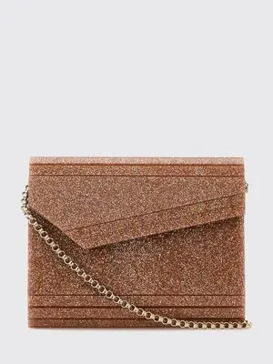 JIMMY CHOO Candy Glitter Resin Clutch Bag - Red