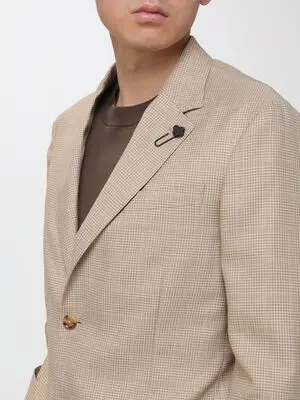 LARDINI Cotton Single-breasted Blazer