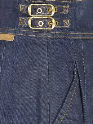 Zimmermann Cotton Denim Palazzo Jeans