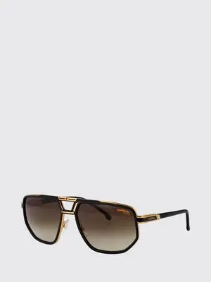 Carrera Eyewear Rectangular Metal Aviator Sunglasses With Double Bridge - Black