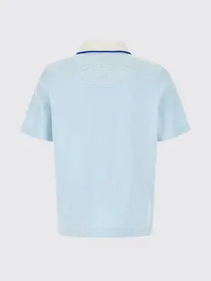 Casablanca Logo Cotton Blend Polo Shirt