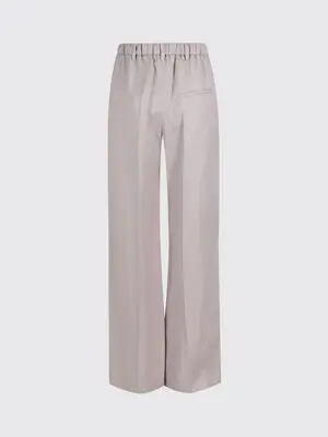 TELA High-waisted Wide-leg Pants In Linen Blend