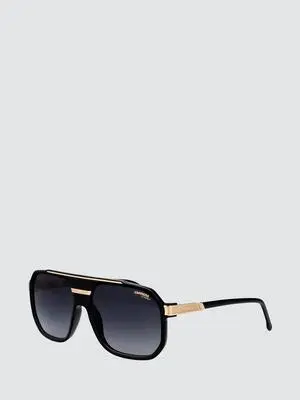 Carrera Eyewear 1077/s Acetate Sunglasses - Black 1