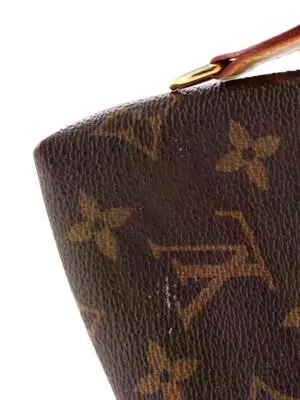 LOUIS VUITTON Delightful Pochette Monogram Canvas Mini Clutch Bag