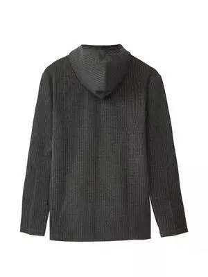 Liam Hodges Pinstripe-pattern Hoodie
