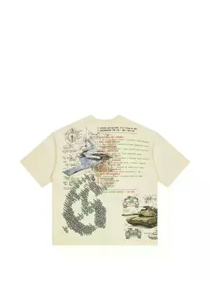 GODSPEED Graphic-print T-shirt - Neutrals