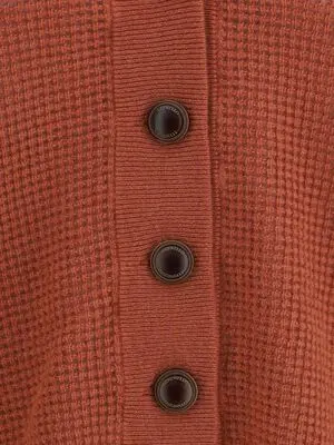Brunello Cucinelli Perforated Cashmere Cardigan